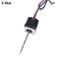 China Non Captive Type 35x40mm Nema14 Micro Stepper Motor Linear Actuator with Ball Screw for sale