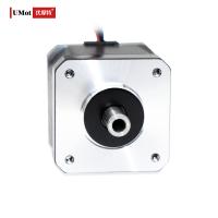 China 1.68A Micro Cnc Stepper Motor Kit Nema 17 with 10mm Back Shaft and 4.2mm Hole Diameter for sale