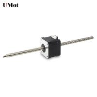 China Micro Non Captive Linear Stepper Motor For Spraying Equipment Hybrid Screw lead 2/4/8mm for sale