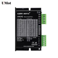 China High Frequency UM242 Hybrid Stepper Motor Driver 2 Phase 0.2-2.2A Nema 8 11 17 23 STP/DIR for sale