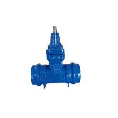 China Ductile Iron Socket End Resilient Seated Gate Valve DN50 - 100 for sale