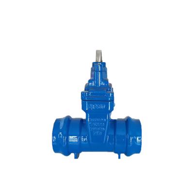 China Socket End Resilient Seated Gate Valve DN50 - 100 for sale