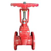 China DN50 - DN300 Resilient Seated Gate Valve Ductile Iron Flange End for sale