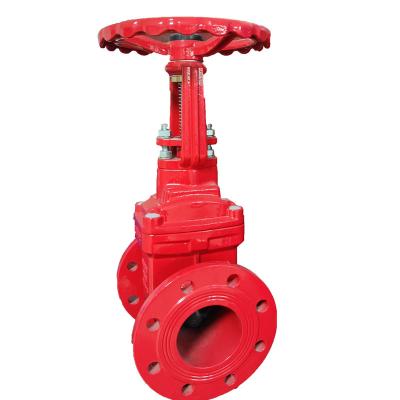 China DN50 - DN300 Resilient Seated Gate Valve Ductile Iron Flange End for sale