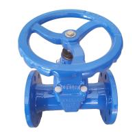 China DIN-F5 Potable Water Resilient Seated Gate Valves Handwheel/Square Cap/Gearbox for sale