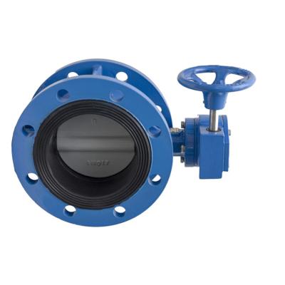 China Ductile Iron Butterfly Valve Gearbox/Lever Operation Flange End for sale