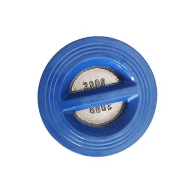 China Ductile Iron Dual Plate Check Valve Wafer Type DN50-DN600 for sale