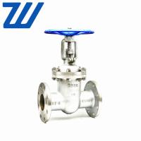 China Rising Stem Flanged End Stainless Steel Gate Valve Z41W for sale
