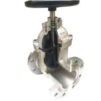 China Stainless Steel Non Rising Stem Resilient Seated Gate Valve Z45X-16P for sale