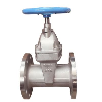 China Stainless Steel Non Rising Stem Resilient Seated Gate Valve Z45X-16P for sale