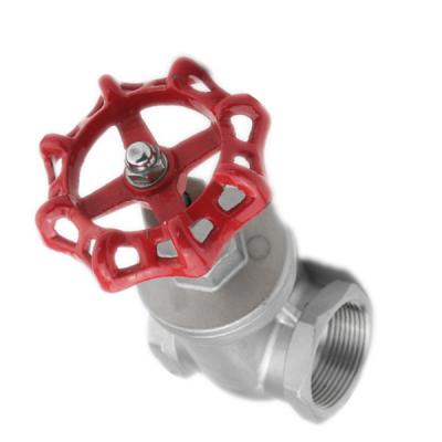 China Small Size Threaded End Stainless Steel Gate Valve Handwheel Power for sale
