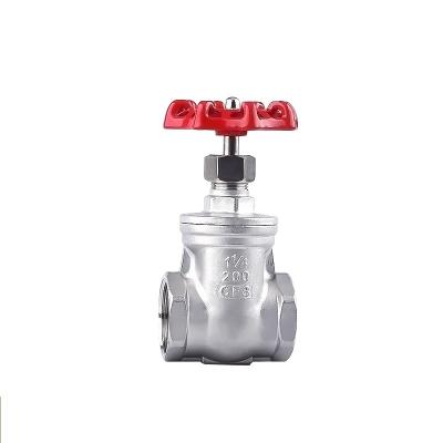 China Metal Seated Threaded End Stainless Steel Gate Valve Z15X-16P for sale