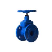 China Flat Body Resilient Wedge Gate Valve DN50-DN800 DIN Standard for sale