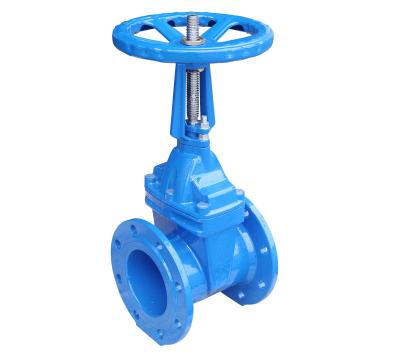 China BS5163 Rising Stem Resilient Seated Gate Valve  Ductile Iron  Flange end  DN50-DN300 CE/ACS certificates for sale