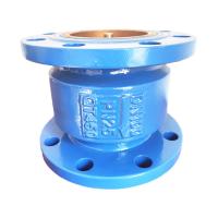 China PN10 / PN16 Flanged Check Valve Silent Type For Water Supply for sale