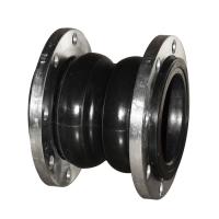 China NBR EPDM Double Sphere Flanged Rubber Bellows Expansion Joint for sale