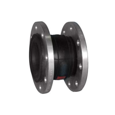 China OEM Hot Sealing Single Sphere Rubber Expansion Bellows With Flange for sale