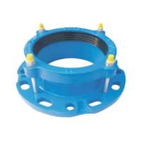 China AWWA 150LB Water Pipe Fittings Ductile Iron Flange Adapter for sale