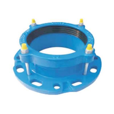 China AWWA 150LB Water Pipe Fittings Ductile Iron Flange Adapter for sale