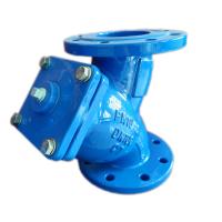 China DIN-F1 Water Ductile Iron Y Strainer Filter DN50-DN300 Flange Ends for sale
