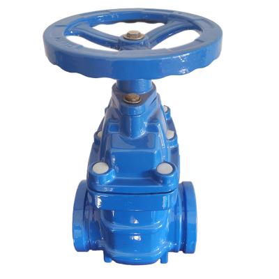 China Ductile Iron Non Rising Stem Water Gate Valves Metal Seated For Water Line PN16 for sale