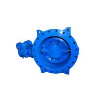 China PN16 PN25 Double Eccentric DI Butterfly Valve Flange Type for sale