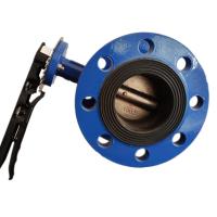 China EN593 Flanged Concentric Butterfly Valve For Water Projects for sale