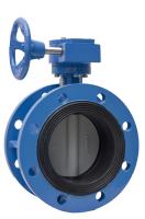 China EN593 Flanged Concentric Butterfly Valve For Water Projects for sale