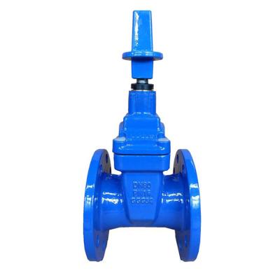 China Ductile Iron Soft Seated Gate valve Flange End DN50-DN800 for sale