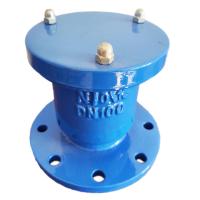 China EN 12266 Ductile Iron Automatic Irrigation Air Relief Valve Singles Orifice for sale