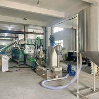China Lvdao LDK series 140mm 38CrMoAl screw granules making machine LDPE HDPE plastic cutting pelletizing machine for sale