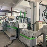 China Water Ring Hot Cutting Customized PE Recycling Machine For Plastic Pelletizing for sale