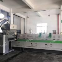 China LDS Series Film Side Feeder Recycling Line Plastic Granulating Machine for sale