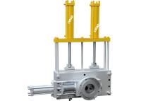 China High quality hot selling China  240MM*240MM double hydraulic mould head  sceen changer for sale