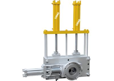 China High quality hot selling China  240MM*240MM double hydraulic mould head  sceen changer for sale