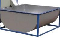 China Easy Cleaning Industrial Hoppers Bins  1200*1000*500mm Hopper Stainless Steel for sale