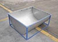 China Industrial Stainless Steel Hopper 500mm*1050mm*1250mm For Cutting Machine for sale