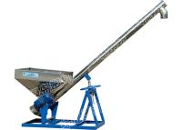 China Capacity 1000kg/H Plastic Spiral Feeder , Low Noise Hopper Feeder Conveyor for sale
