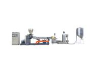China LDPE water ring cutter pelletizing line screw dia LDK φ80mm 28:1 long dia ratio. for sale