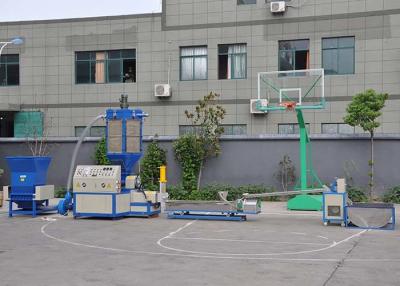 China EPS XPS foam recycling and pelletizing line LDG output 60-90kg/h 15-5.5kw power for sale