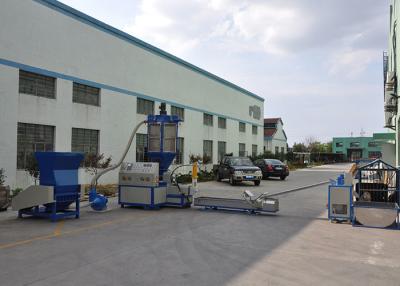 China EPS XPS foam recycling and pelletizing line LDG output 100-150kg/h power 22-7.5kw for sale