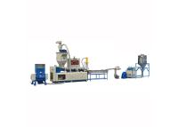 China PP Plastic Recycling Equipment 3 In 1 Conical Single Screw LDL Power 315kw for sale