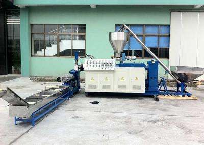 China LD-SZ-65 PVC Conical Twin Screw Extrusion and Pelletizing Line 37kw High output for sale