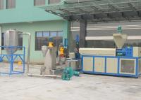 China PVC Plastic Recycling Equipment Conical Twin Screw Extrusion Pelletizing Line Durable for sale