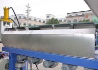 China Long dia ratio 110mm PVC single screw extruder and pelletizing line power 45-18.5kw for sale