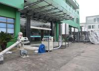 China Automatic crushing&loading side feeder recycling machine line LDS  motor7.5kw for sale