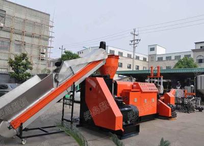 China 125-125mm Screw Dia Plastic Granulator Machine High Automatic Level Eco Friendly for sale