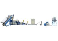 China 125-125mm Screw Dia Plastic Granulator Machine High Automatic Level Eco Friendly for sale