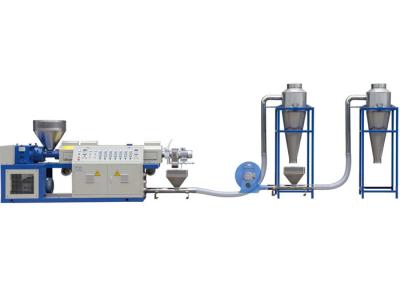 China Screw 65 Mm Plastic Waste Recycling Machine , 50-80 Output Polypropylene Recycling Machine for sale
