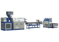 China PE PS Plastic Recycling Equipment Color Master Batch Pelletizing Line LDE for sale